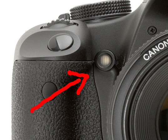 AF Assist beam light di canon (Lampu Senter Pembantu Fokus) - (҂`⌣´)9