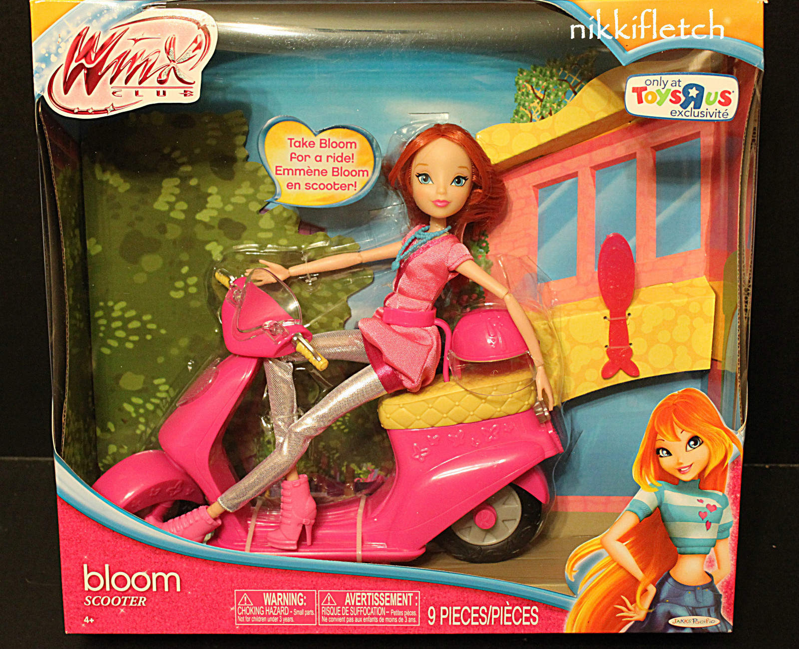 Nueva muñeca Bloom Viajera con Scooter de Jakks Pacific ~ My Winx Club ...