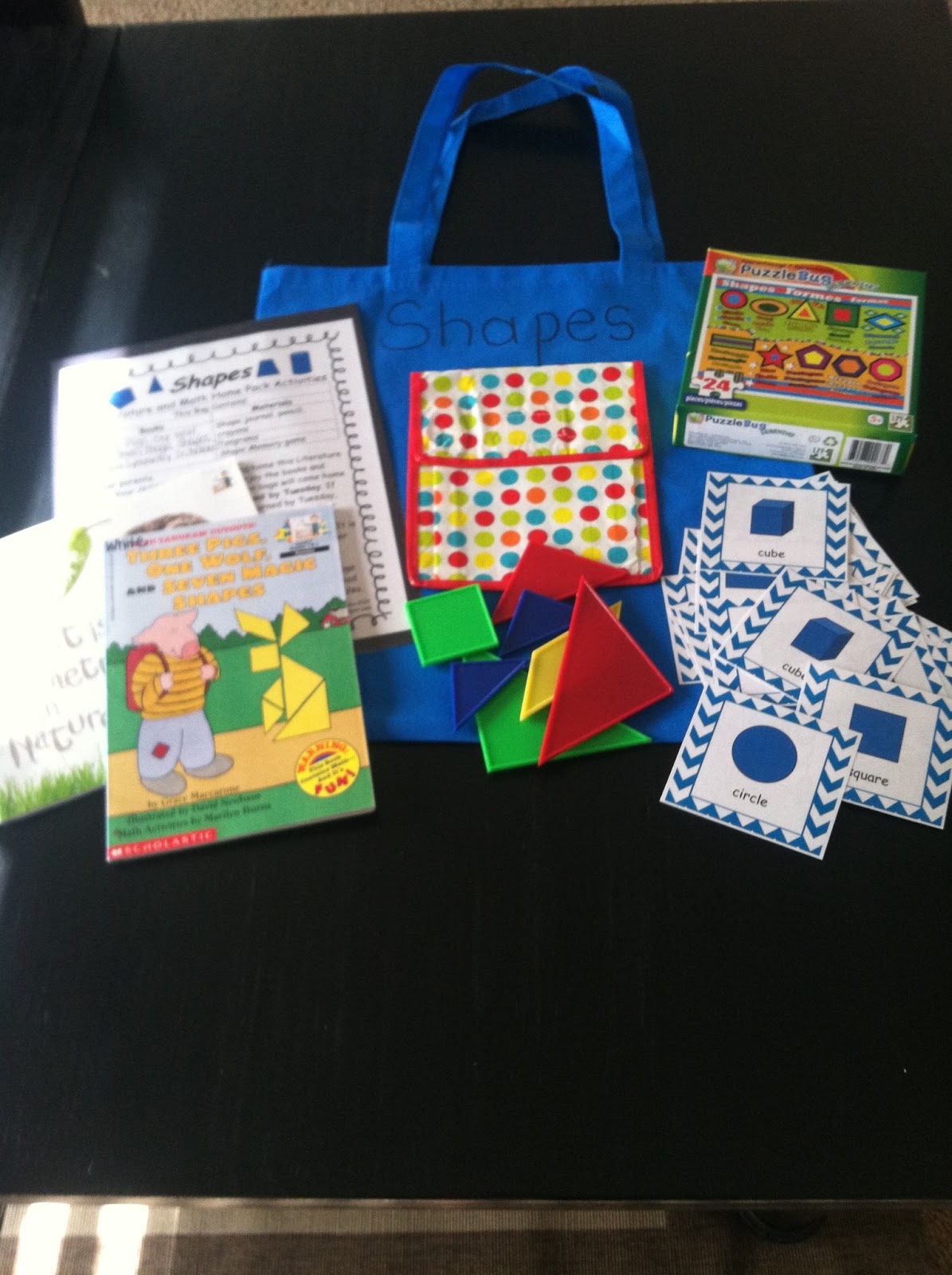 Ms. White's Kiddos: Literacy & Math Bags: Pack One