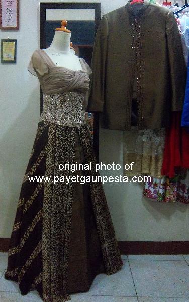 32+ Inspirasi Gaun Kebaya Modern Dan Batik