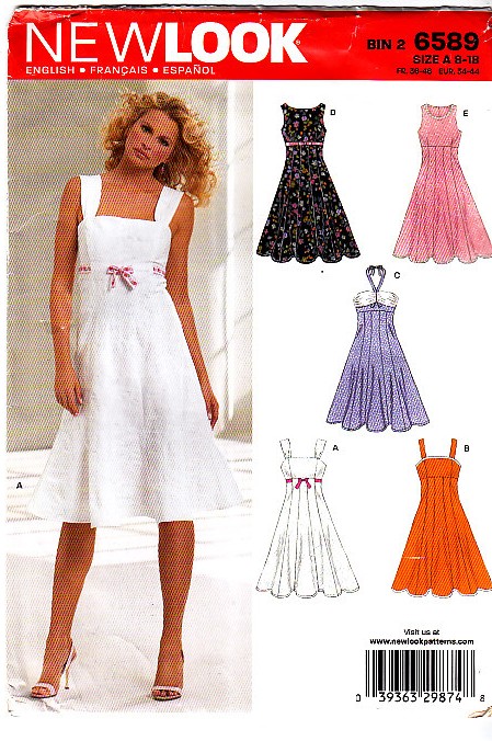 New Look New Look 6589 Misses Dresses pattern review by Josnazz