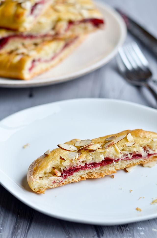 Knitty baker: ABC: Raspberry-Almond Braided Bread