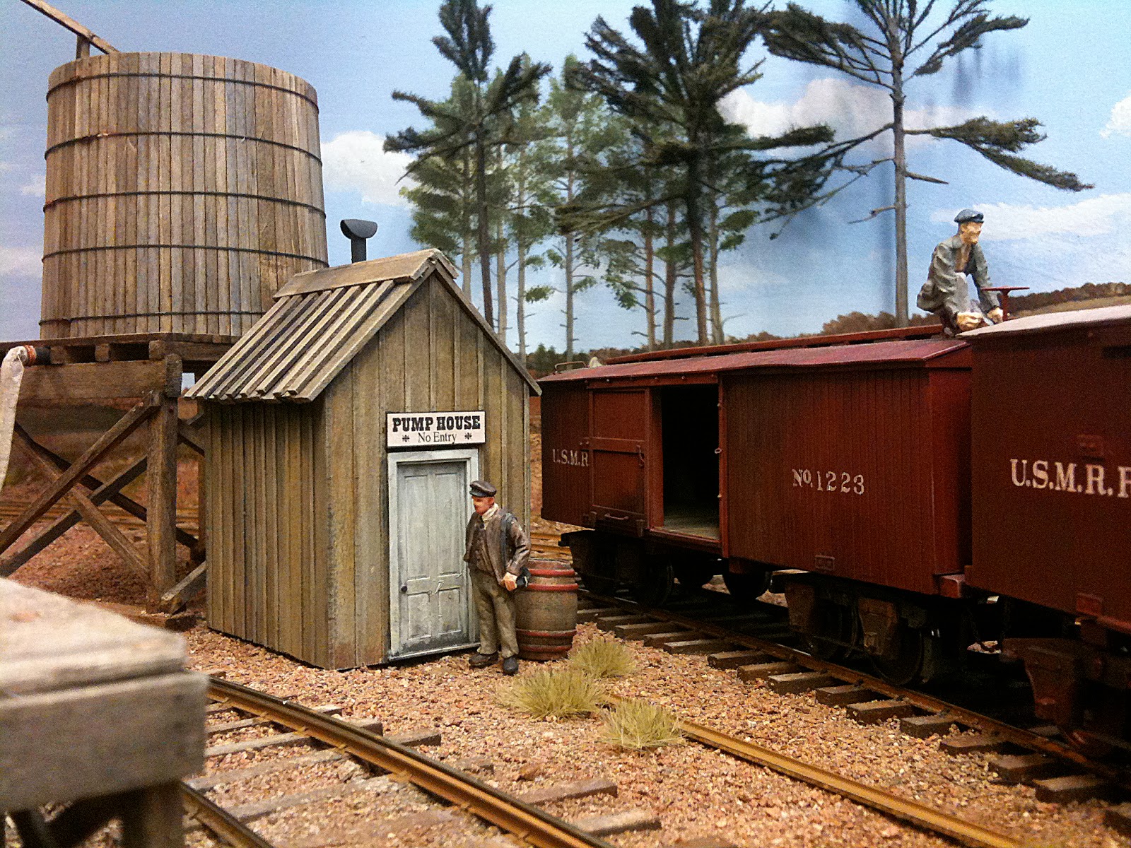 USMRR Aquia Line and other Model Railroad Adventures: Pump House and ...