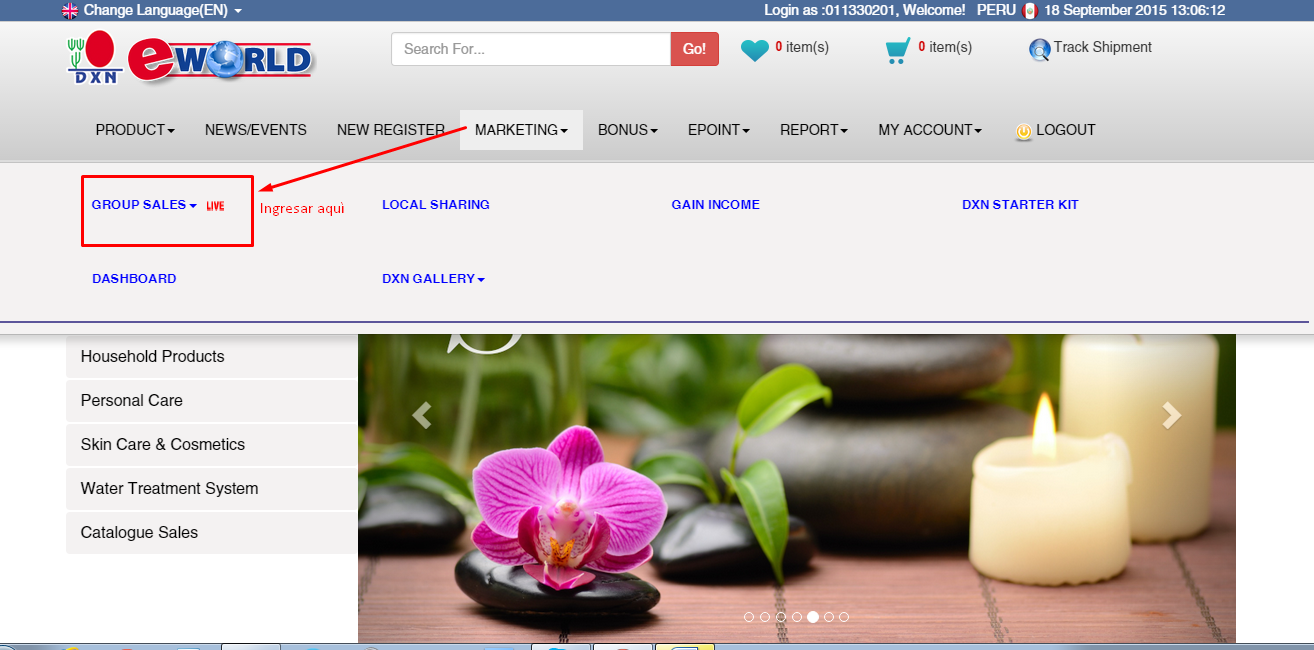 SISTEMA DXN - E WORLD Guía para su activación actualizado 2021