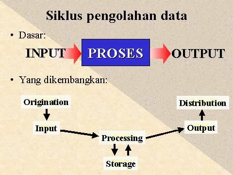 SIA (SISTEM INFORMASI AKUNTANSI): siklus pengolahan data