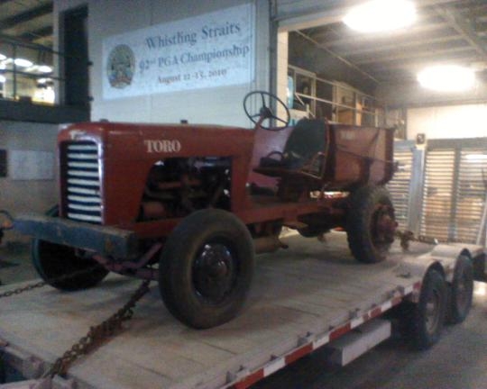 Blackhawk Country Club Greens & Grounds: Old Tractor, New Home