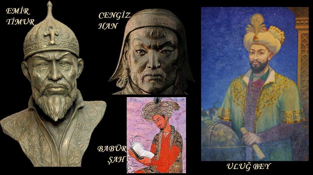 TARİH VE ARKEOLOJİ: TİMUR - CENGİZHAN - ULUĞ BEY - BABÜR ŞAH