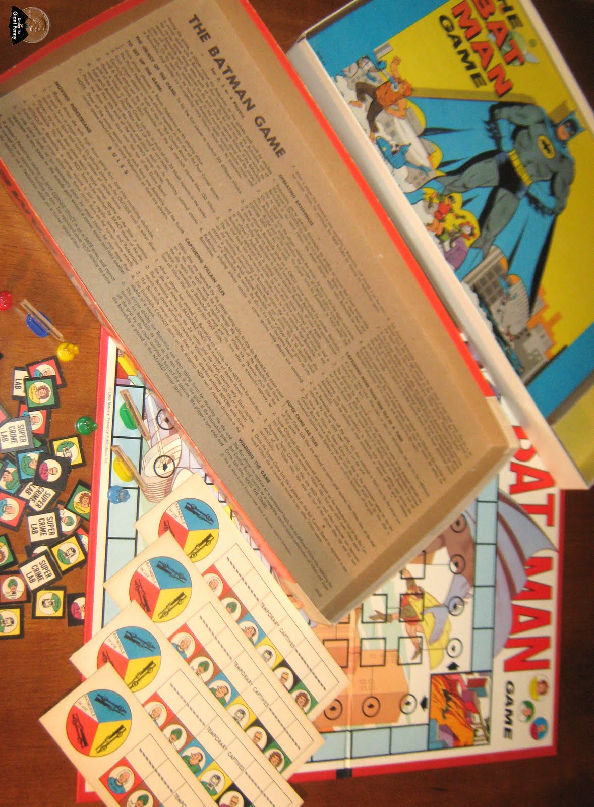 Under the Giant Penny: 1966 Batman Board Game