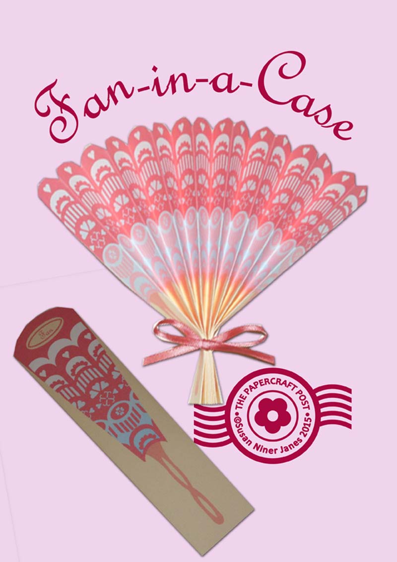 The Papercraft Post: Fan-in-a-Case Tutorial