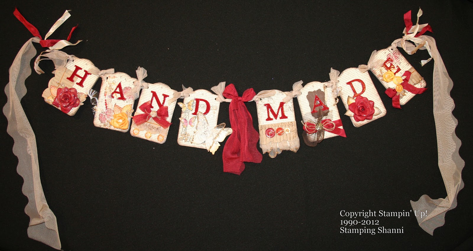 Stamping Shanni: Handmade Banner