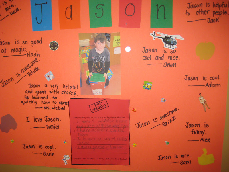 Ms. Liebel's Classroom: VIP Posters for Jason and Sam