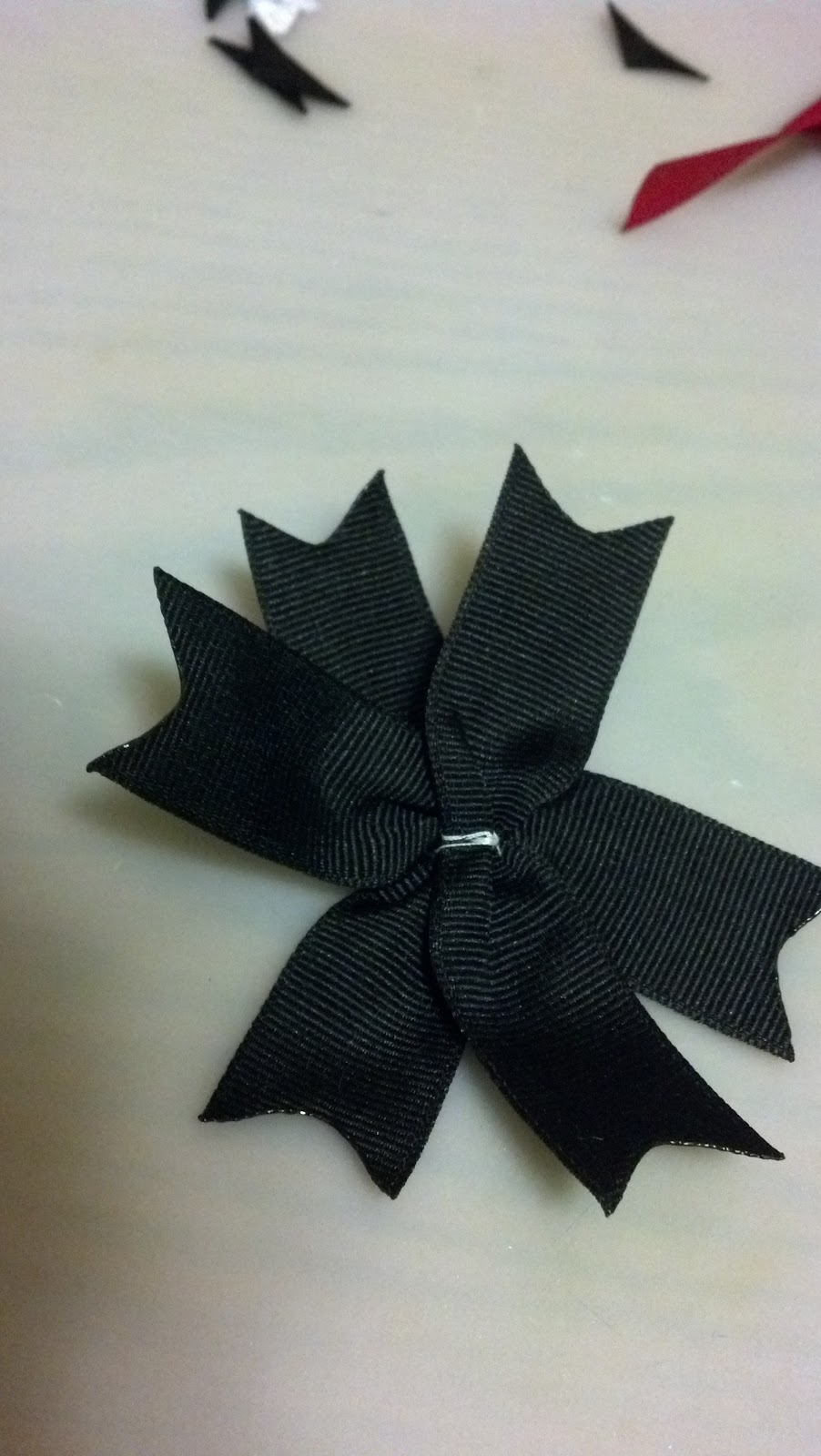 Diary of a Lazy Crafter: Multi Layer Hair Bow with BottleCap Tutorial