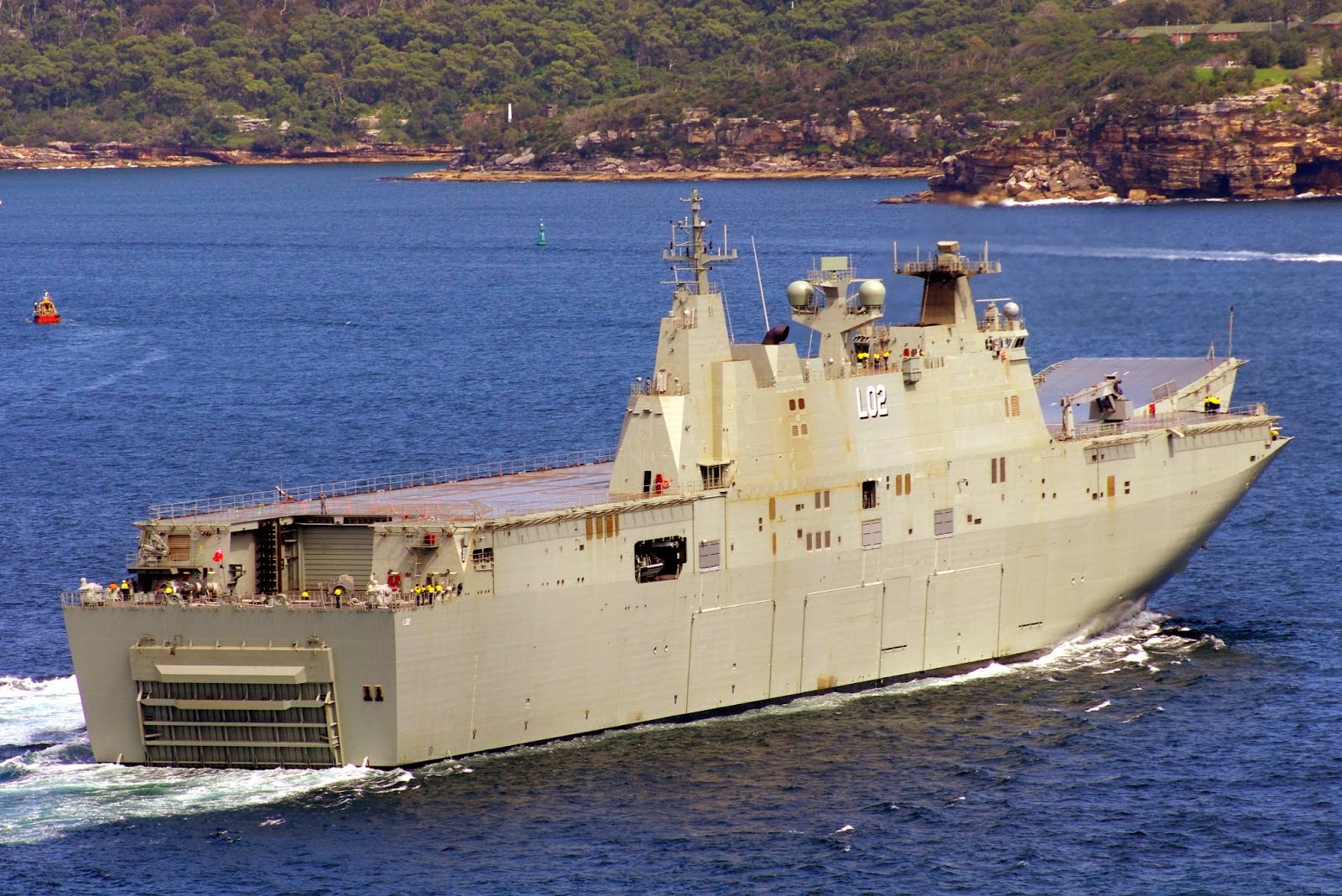 Mars Jangkrik: Landing Helicopter Dock (LHD) Canberra Class