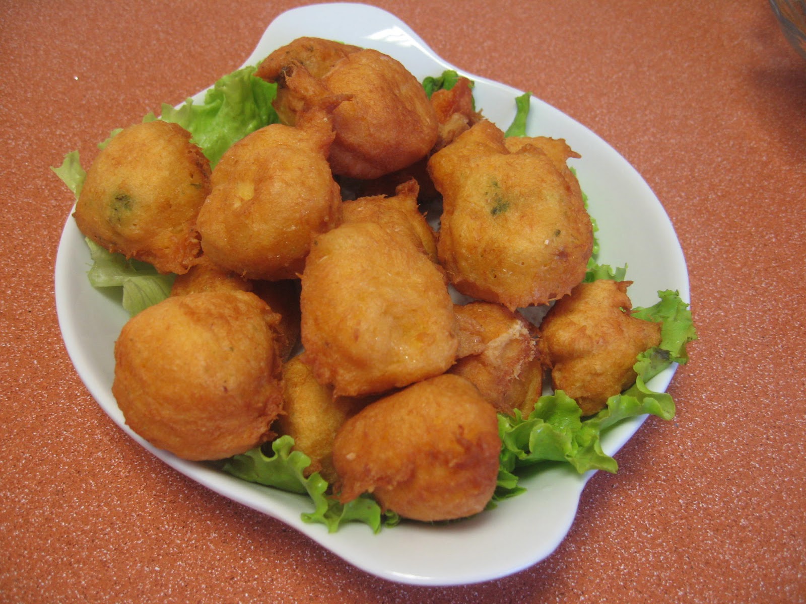 Prata da Casa: Pataniscas de bacalhau