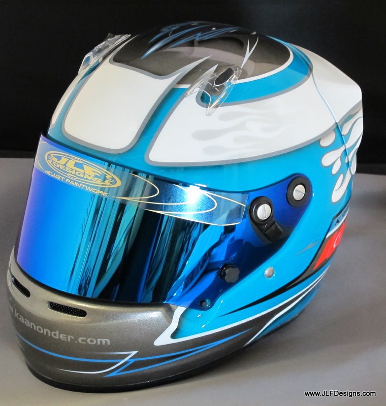 Racing Helmets Garage: Arai GP-6 #2 by JLF Designs