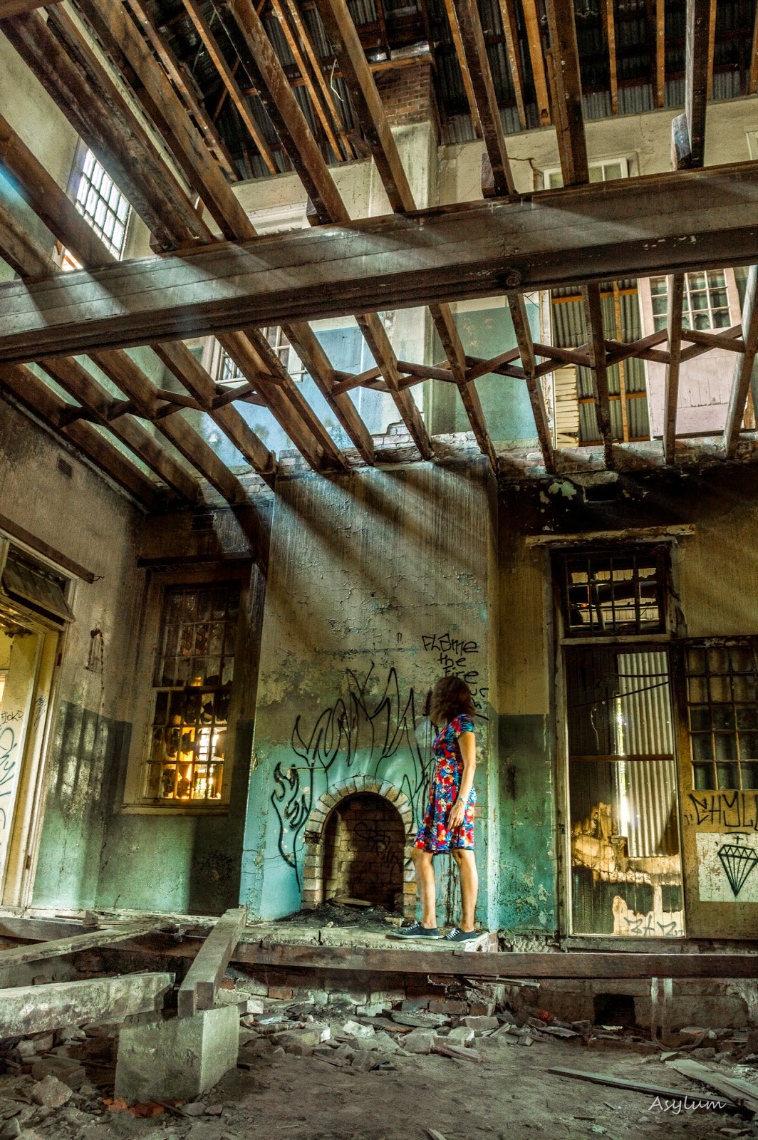 Brisbane Urbex: Abandoned Mental Hospital & Asylum with No Floorboards ...