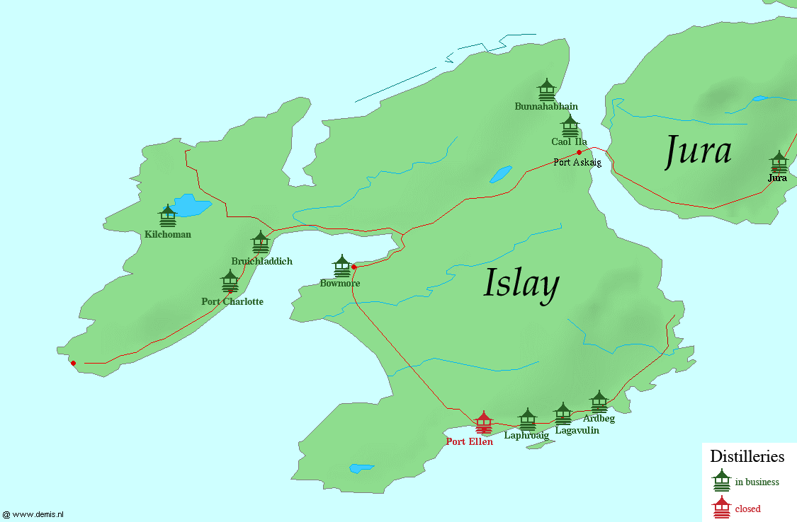 Islay - A Quick Taster of all 8 Distilleries