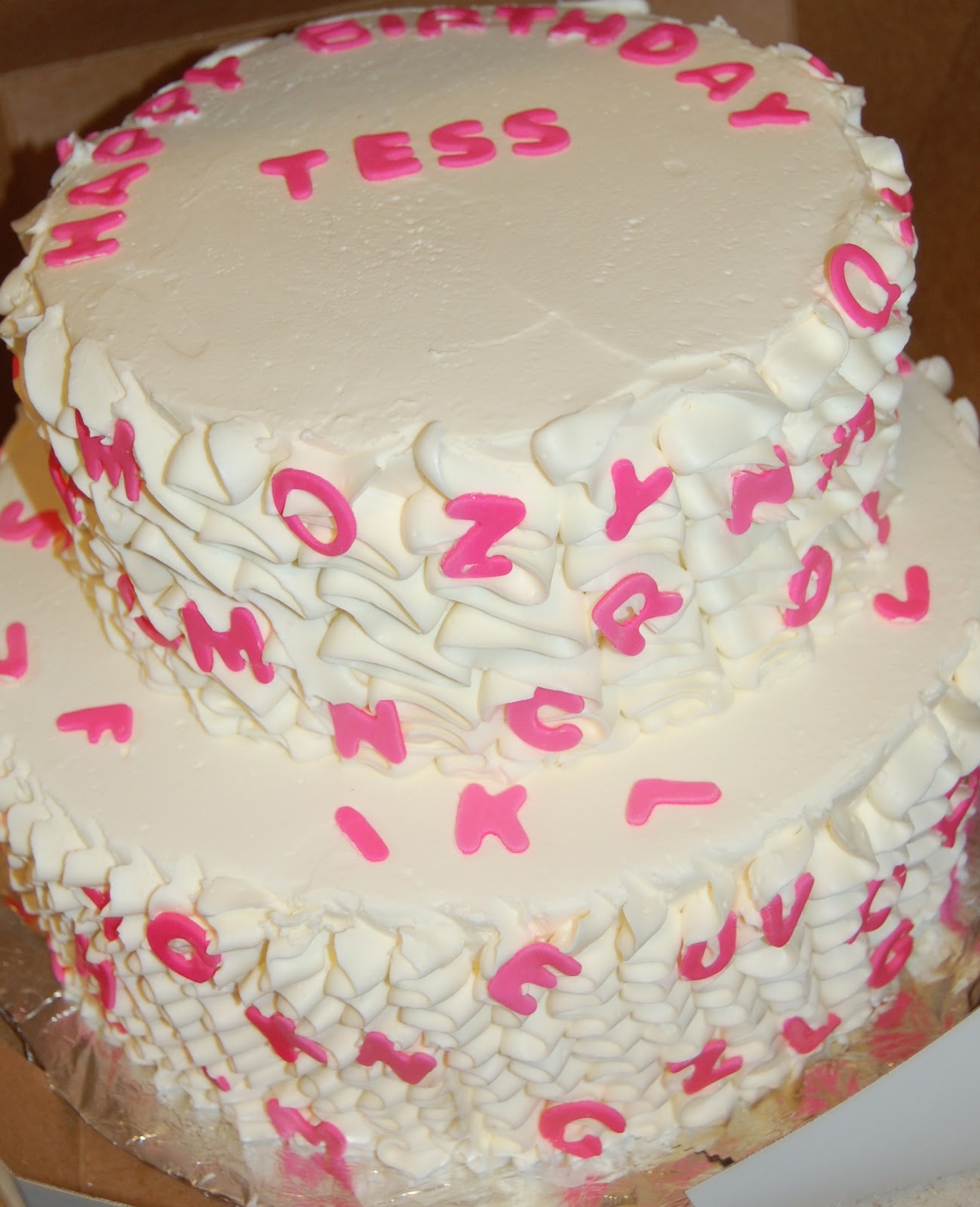 Sugar Mom Treats: Alphabet Cake