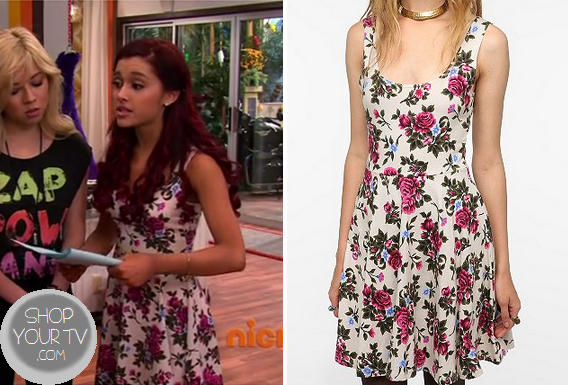 Sam & Cat: Season 1 Episode 3 Cat's White Floral Dress | Fashion ...