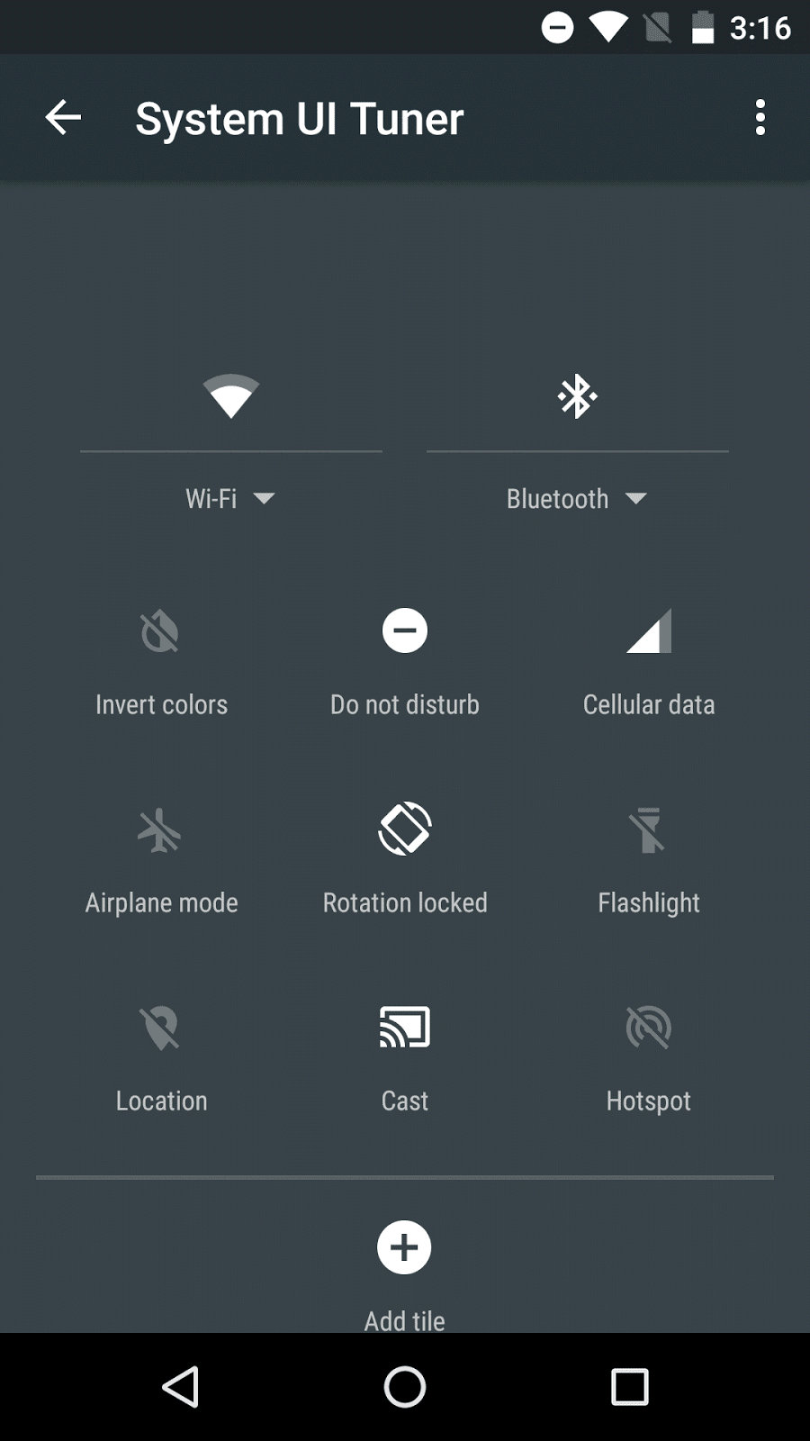 How to customize tile in Notification bar - MLT My Learned Tricks