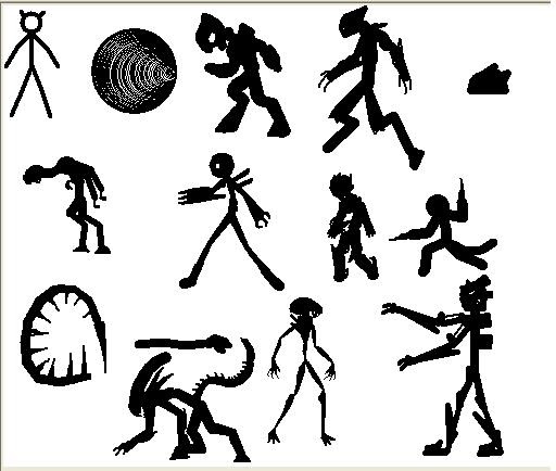 Pivot Animator - Stick man de alien