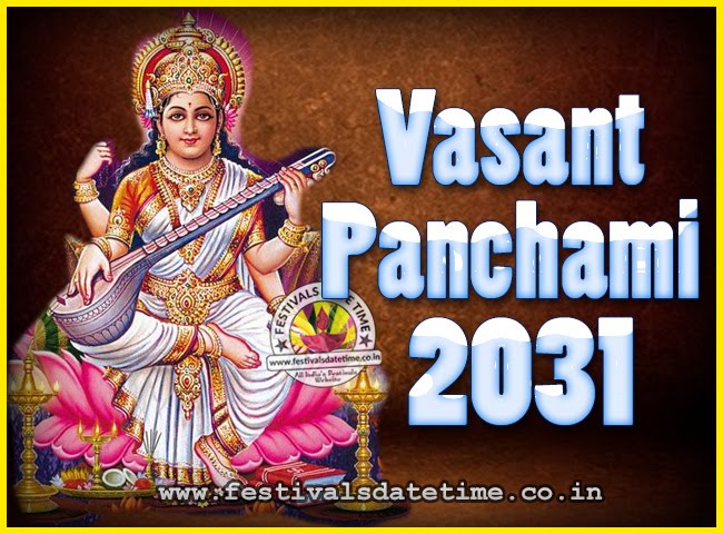 2031 Vasant Panchami Puja Date & Time, 2031 Vasant Panchami Calendar ...