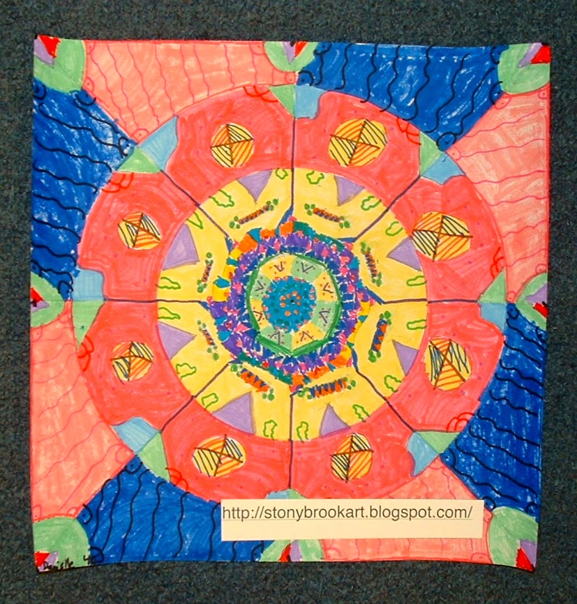 Mrs. Belton's Artists: Grade 4 Mandalas