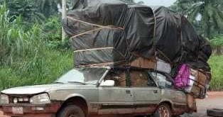 Hilarious Photos Of An Overloaded Car Spotted On The Road