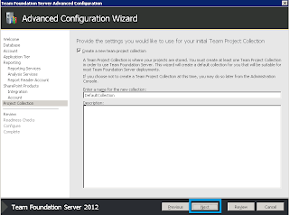 Lov.n[e]t: Instalar TFS Server 2012
