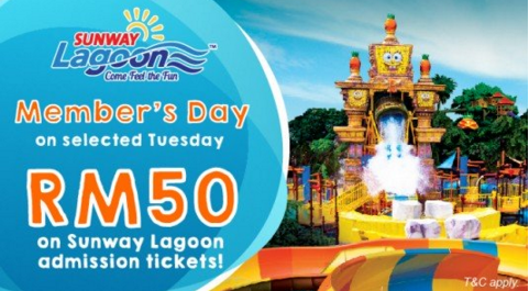 Sunway Lagoon最新特别促销活动！Member 只需要RM50！ - Leesharing