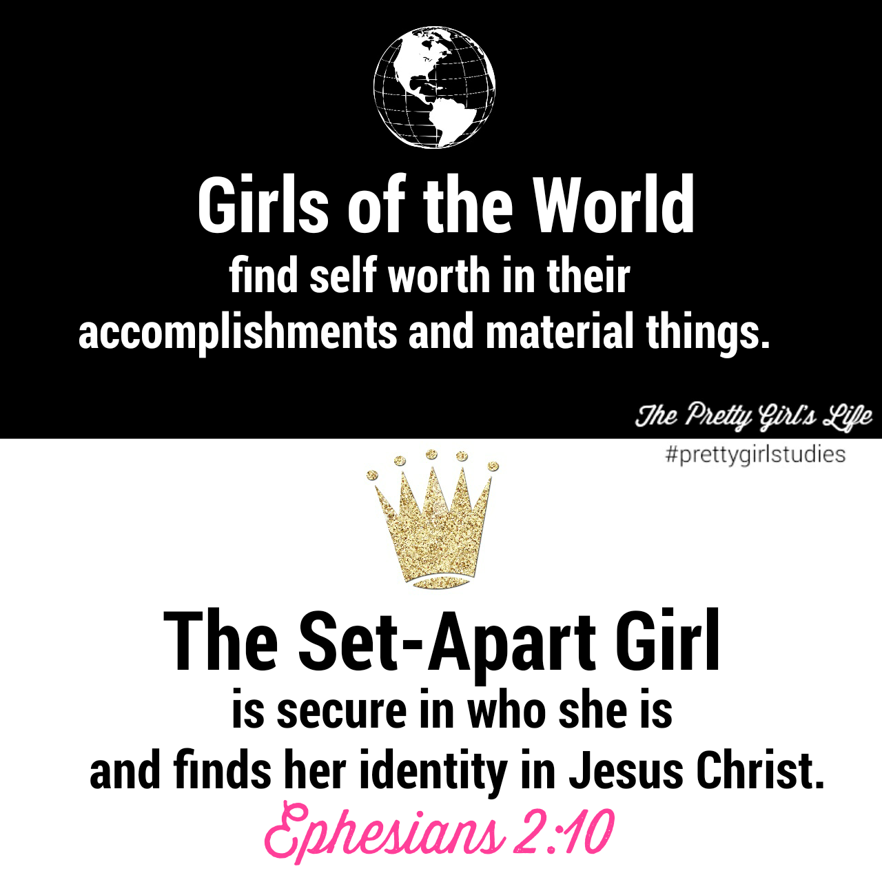 The Pretty Girl Studies : The Set Apart Girl Finds Her Identity in Christ