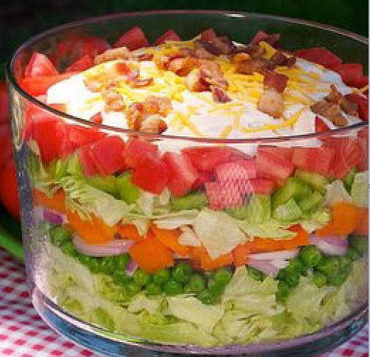 How To Make 7 Layer Salad Technology And Nature how-to-make-7-layer-salad-technology-and-nature