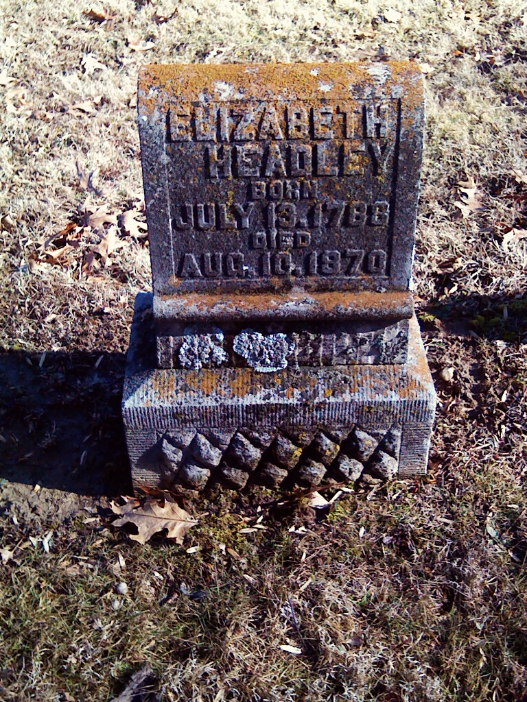 A Walk Through The Tombstones: Needmore Cemetery