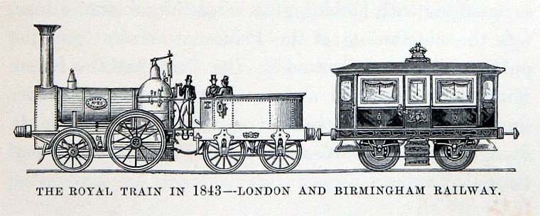 The History Girls: Queen Victoria's first railway journey by Janie Hampton