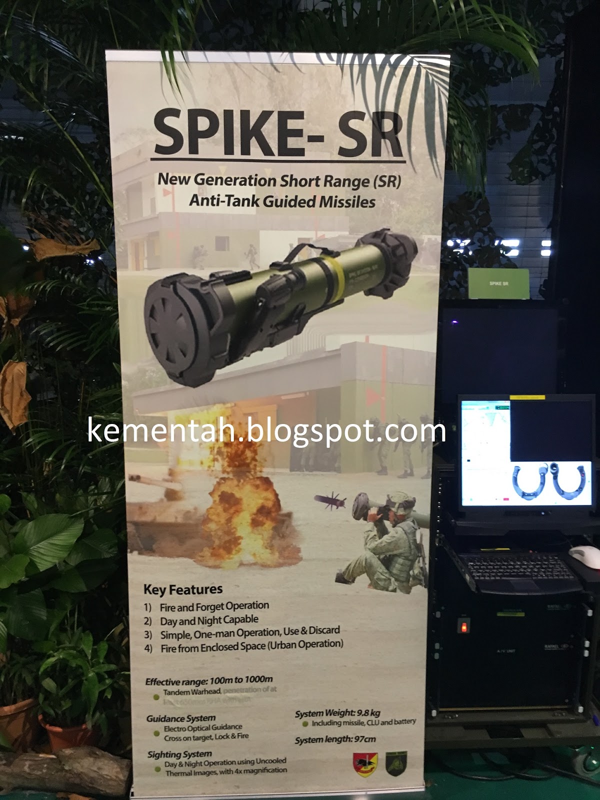 DEFENSE STUDIES: Singapore Army Acquires Spike SR to Replace Saab Carl ...