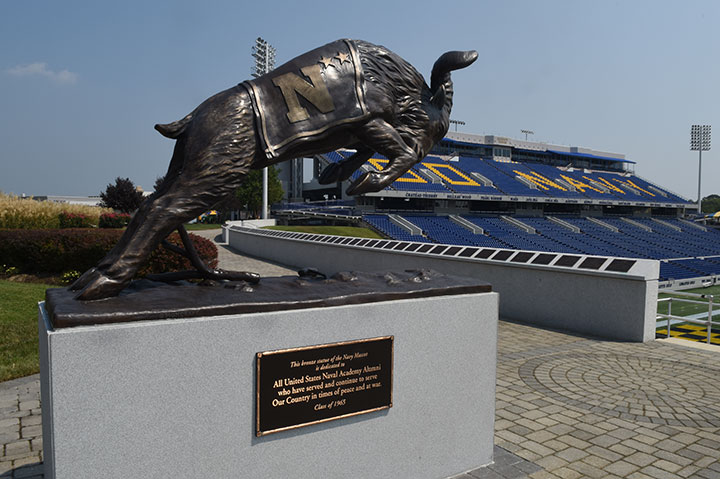 The Trident: Class of 1965 Donates Bill the Goat Statue