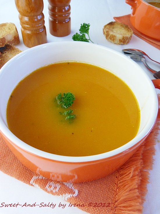 sweet-and-salty: Čorba sa tikvicama i paradajzom / Courgette And Tomato ...