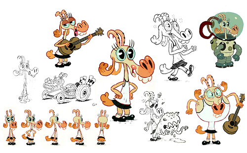 NickALive!: Nickelodeon Animation Studio Unveils Exclusive "Pig Goat ...