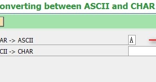 ERIC YANG'S NOTEPAD: ABAP/4 : Converting between ASCII and CHAR