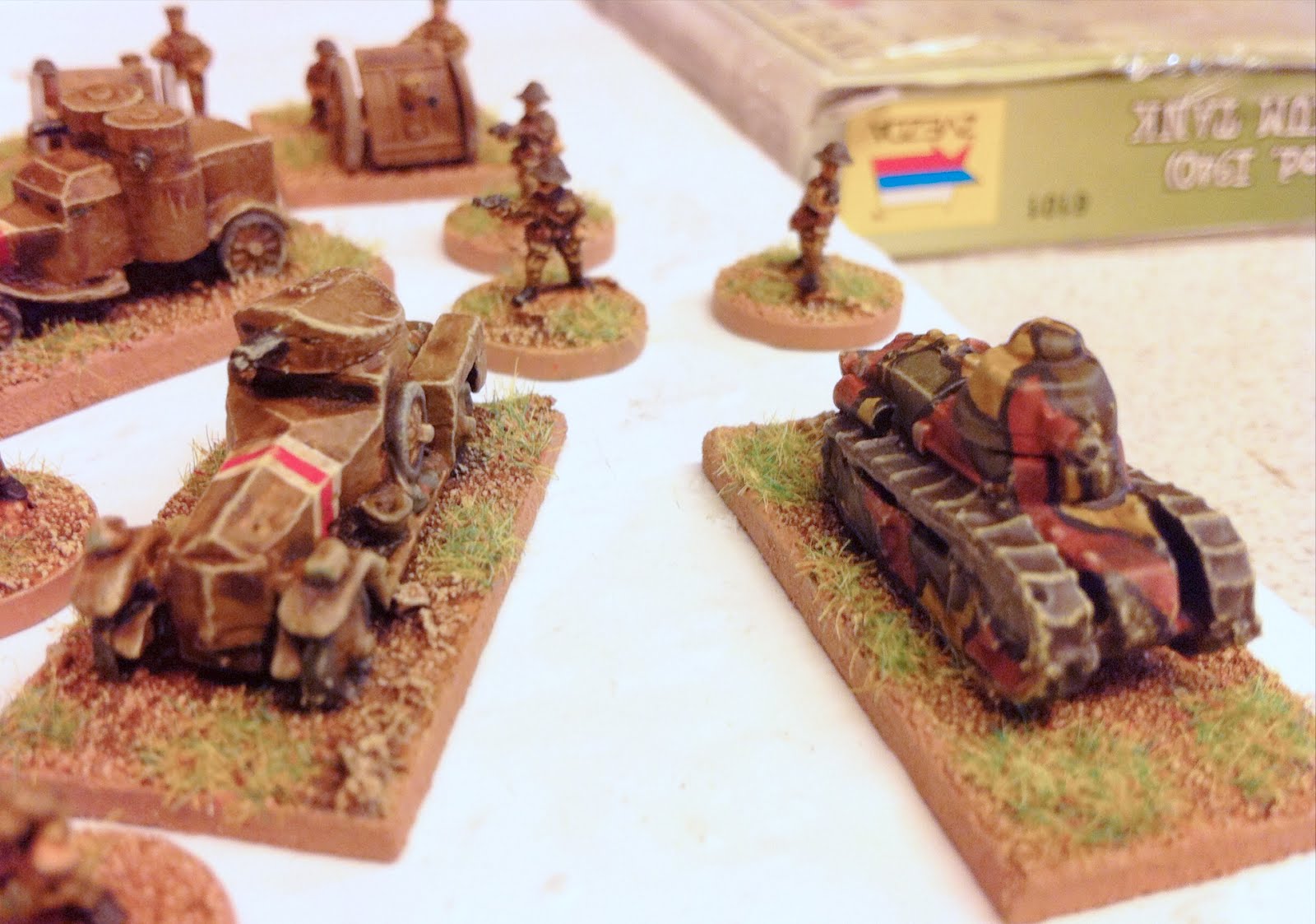 Tim's Tanks: More WW1 10mm from Pendraken