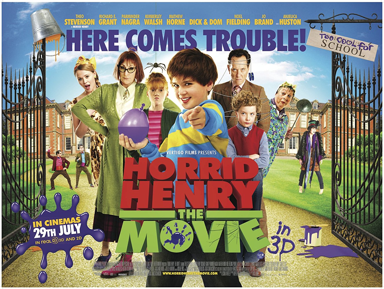 NickALive!: Nicktoons UK To Premiere 'Horrid Henry: The Movie' On ...