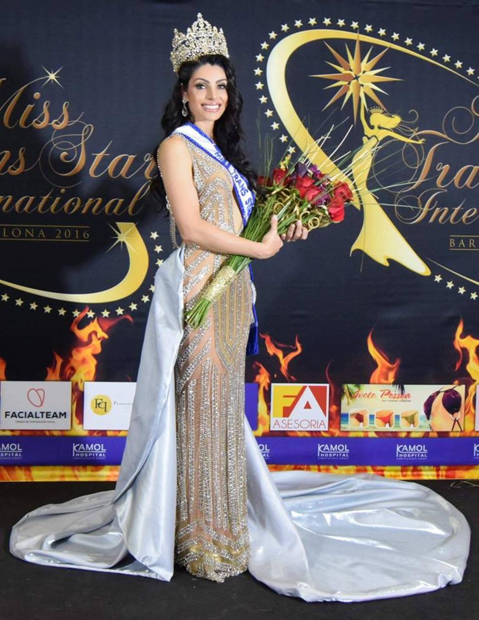 Rafaela Manfrini é eleita Miss Trans Star International 2016 - MUNDO T