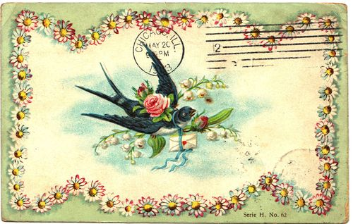 Even Sweeter Dreams: Pretty postcards exchange!