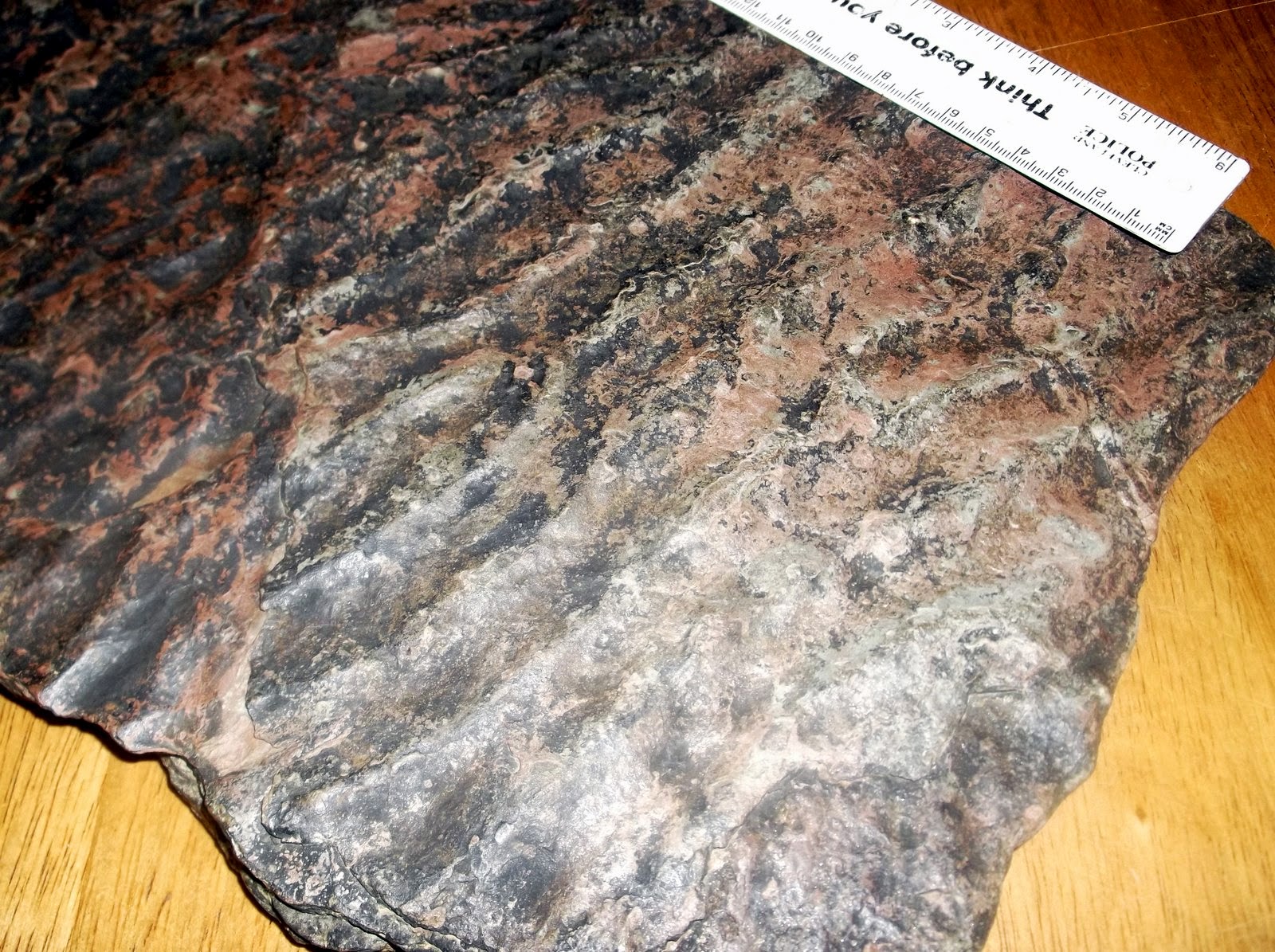 HISTORY OF A BECK: Clevlands Triassic Mercia mudstone slabs descovered ...