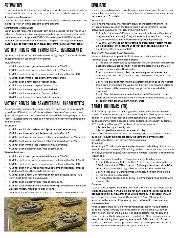 [TMP] "Bolt Action Modern - v3.1" Topic