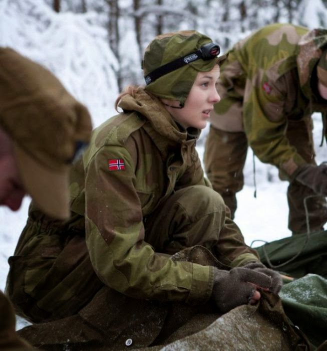 The Women Of The Norwegian Military | awesome tattoo designs