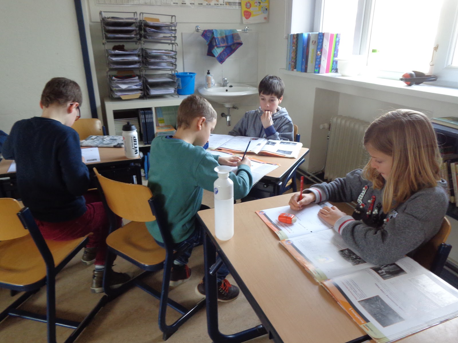 Buitenschool De Bergop: Vierde leerjaar: Groepswerk WO deel 2