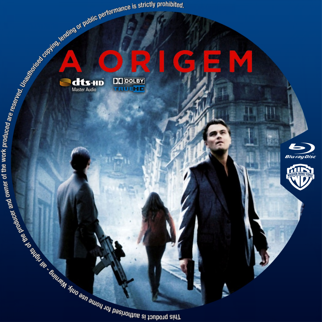 CAPAS DVD-R GRATIS: A Origem - Blu Ray