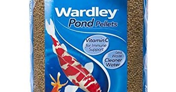 New Wardley Pond Floating Fish Food Pellets - Aquarium Supplies ...